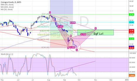 CAG Stock Price and Chart — TradingView