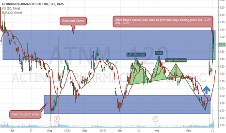 ATNM Stock Price and Chart — TradingView