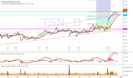 TSN Stock Price and Chart — TradingView