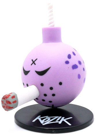 Mini bomb - purple Kozik Bomb by Frank Kozik from ... | Trampt Library