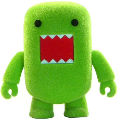 Domo - green flocked Domo Qee by Dark Horse from T... | Trampt Library