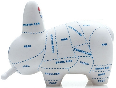 Choice cuts Labbit by Frank Kozik from Kidrobot | Trampt Library