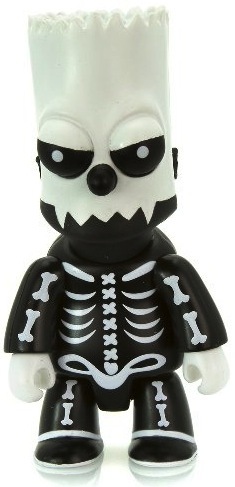 Bart bone - skeleton toyer Bart Qee by Matt Groeni... | Trampt Library