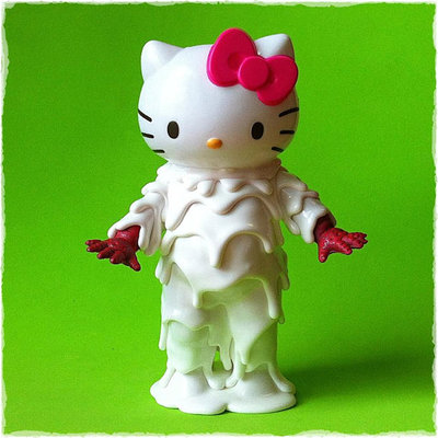 Hello kitty - melt monster Hello Kitty by Honkeyli... | Trampt Library