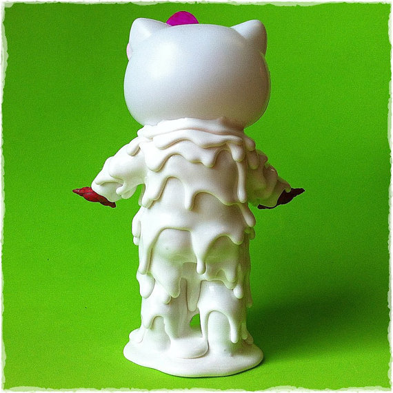 Hello kitty - melt monster Hello Kitty by Honkeyli... | Trampt Library