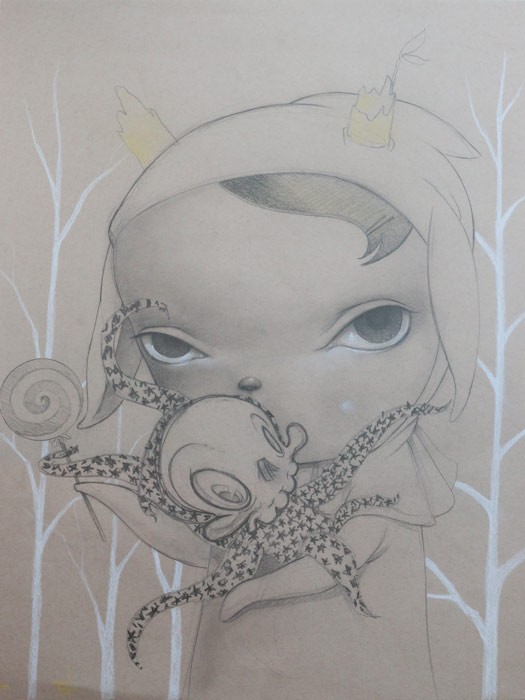 The sacrifice drawing Graphite by Kathie Olivas, B... | Trampt Library