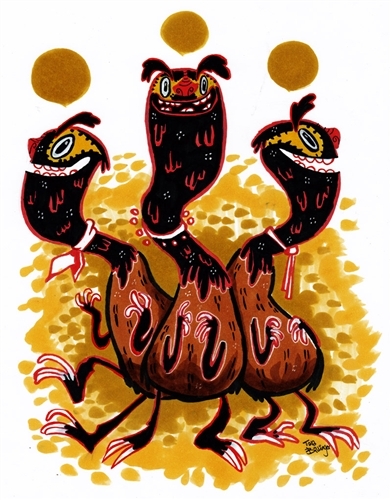 Neck Copic Marker and Ink by Tara Billinger | Trampt Library