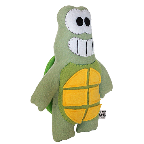 Dude the turtle plush 12" classic Plush by Furry F... | Trampt Library