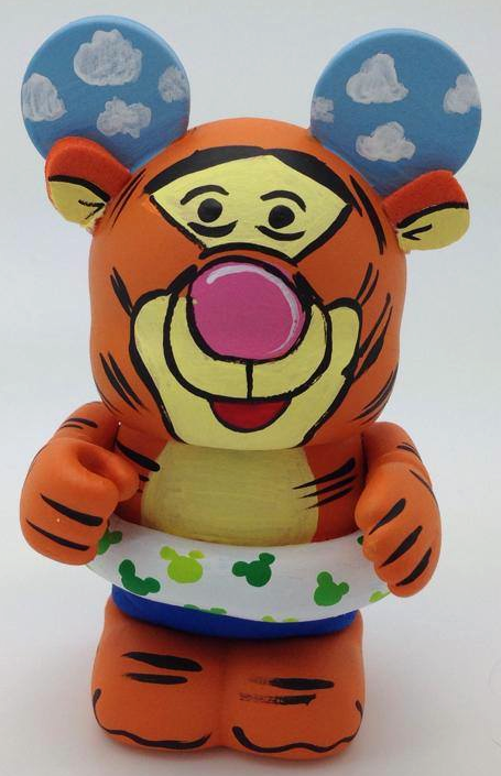 Summer tigger Vinylmation by Amber Gonzalez | Trampt Library