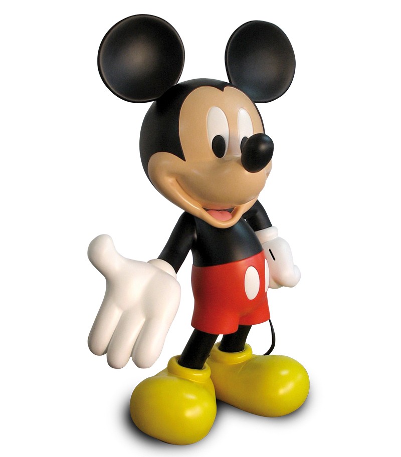 57" life size polychromatic mickey mouse Mickey Mo... | Trampt Library