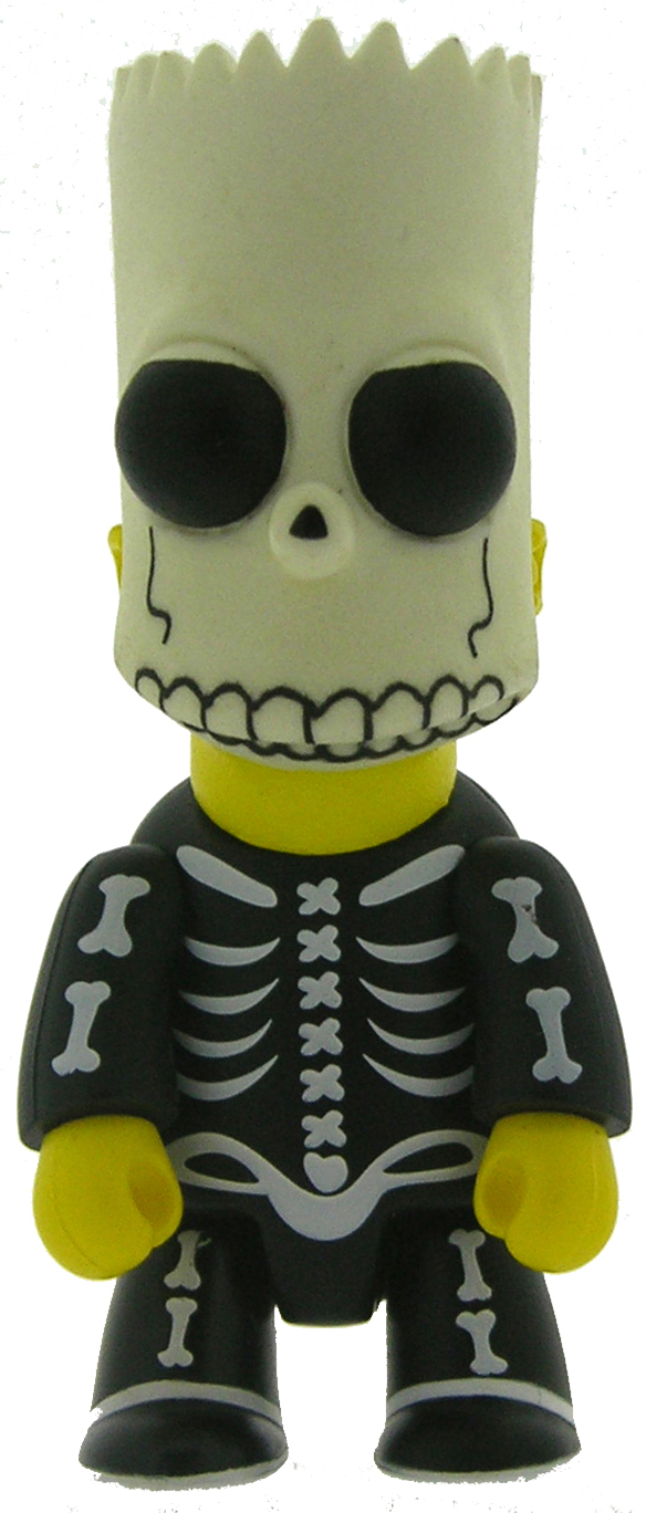 Bart bone - skeleton mask Bart Qee by Matt Groenin... | Trampt Library