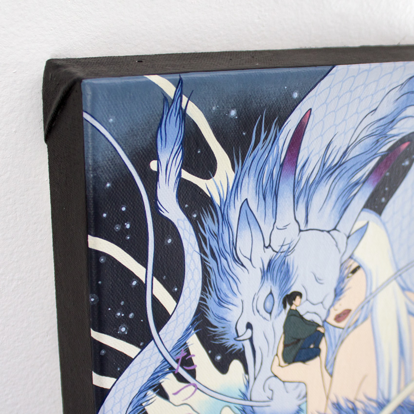 Taro the dragon boy Acrylic by Yumiko Kayukawa | Trampt Library