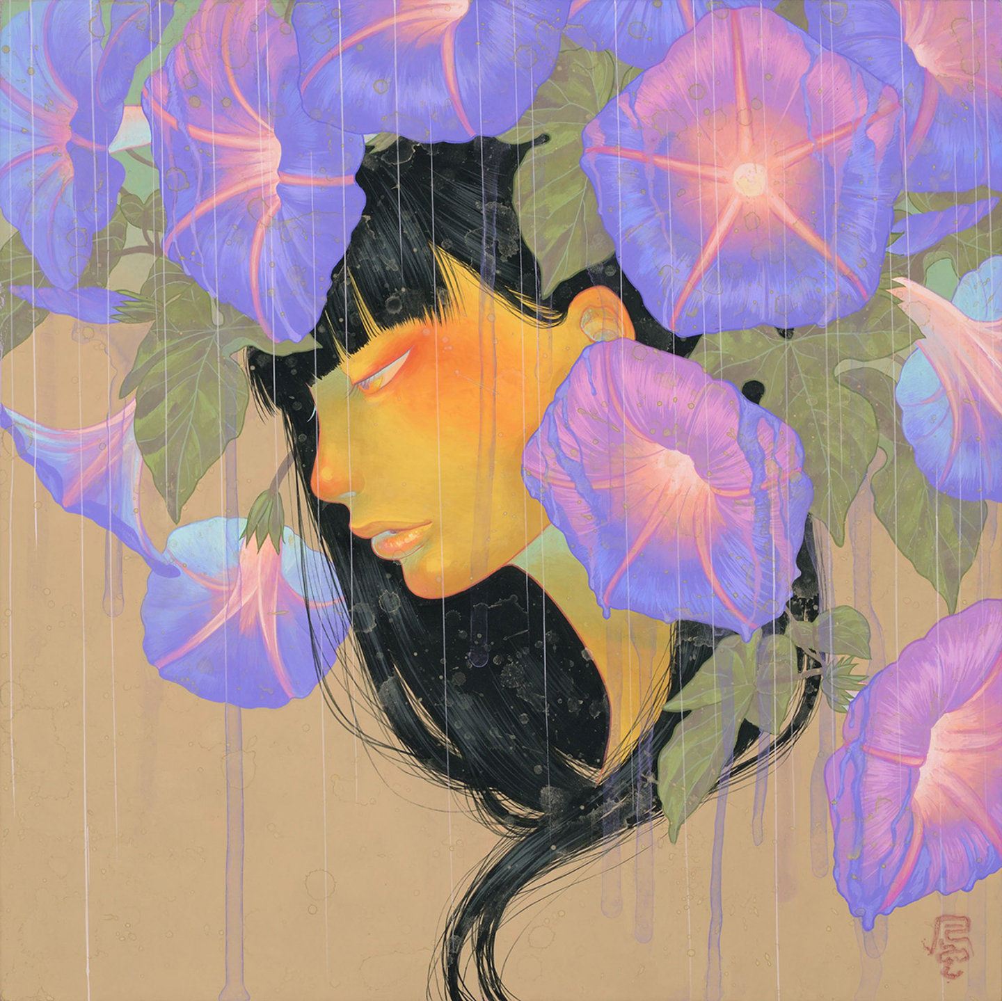 Rain Acrylic by Fuco Ueda | Trampt Library