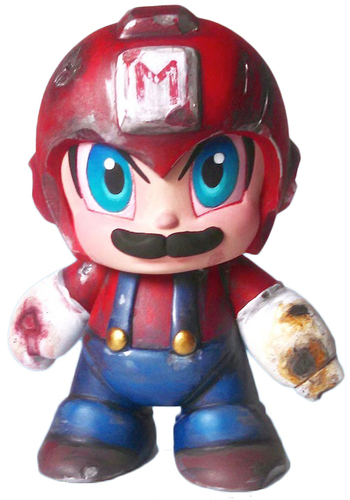 Mega mario Mega Man by Daniel Fleres | Trampt Library