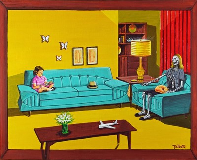 Kristina's world Acrylic by David Talbott | Trampt Library