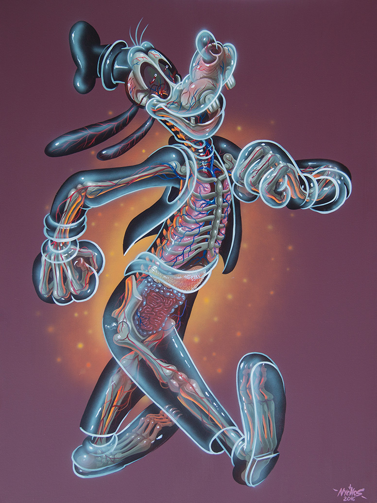 Translucent goofy Acrylic by Nychos | Trampt Library