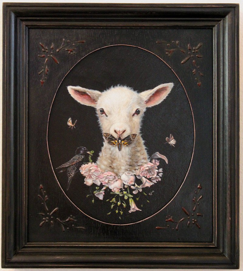 Silence Acrylic by Cate Rangel | Trampt Library