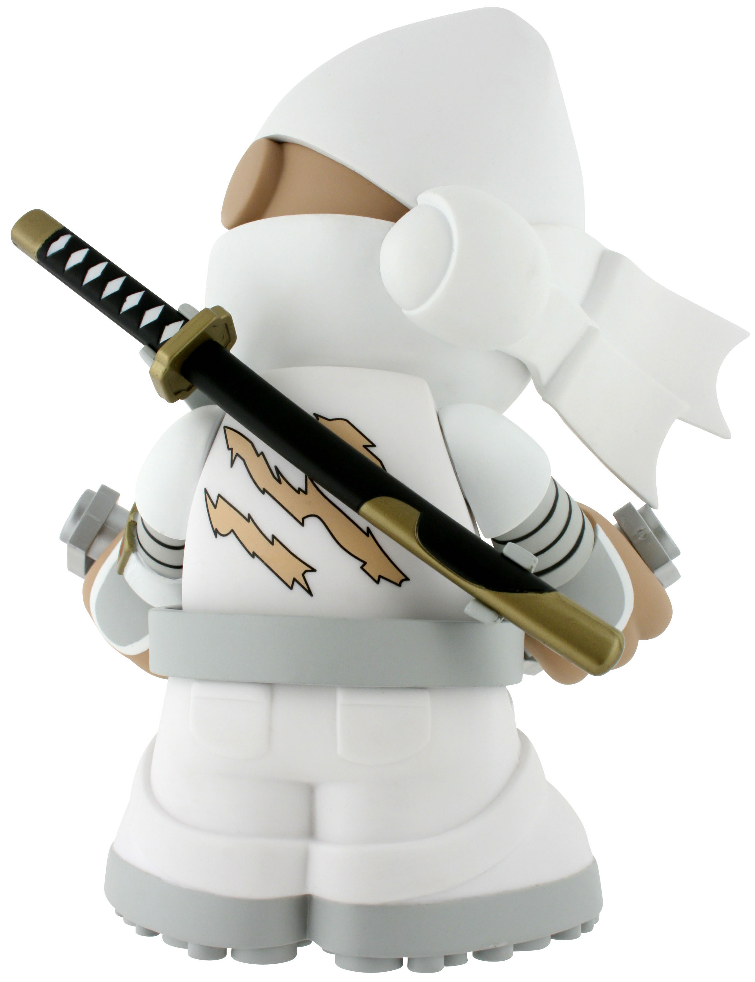 Shiro ninja [kidrobot 14] Kidrobot Mascot by Huck ... | Trampt Library