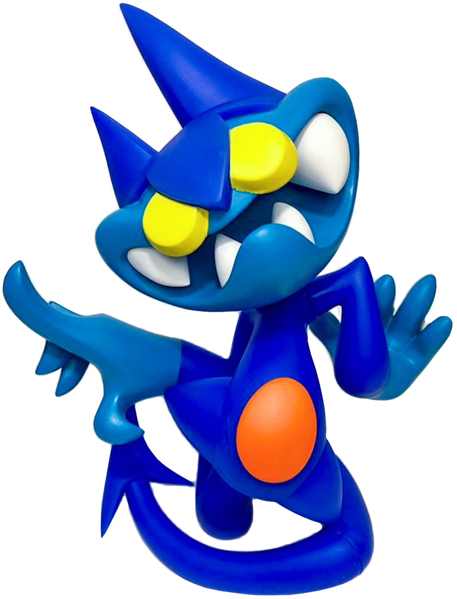 Blue devilo erectus Devilo Erectus by Mist from Ar... | Trampt Library