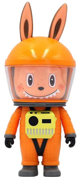 7" orange astronaut labubu Labubu by Kasing Lung f... | Trampt Library
