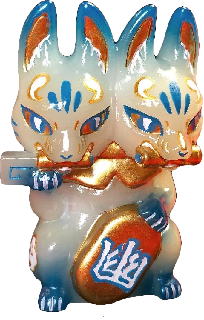 Foxfire gid two-headed fox Two-Headed Fox by Genkosha | Trampt Library