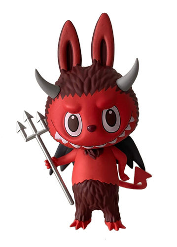 Devil Labubu by Kasing Lung from POP Mart | Trampt Library