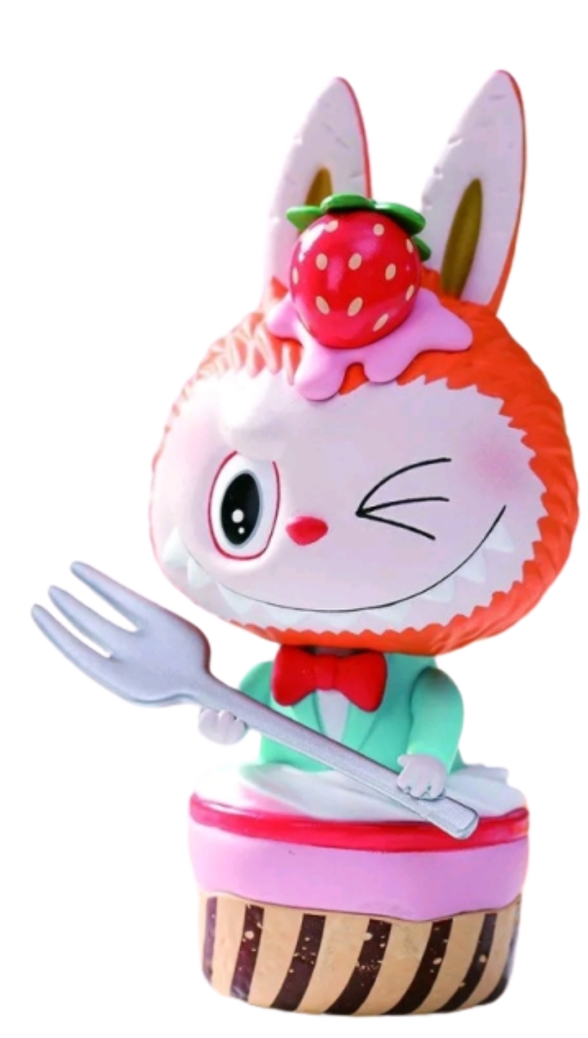 Penna cotta cake Labubu by Kasing Lung from POP Mart | Trampt Library