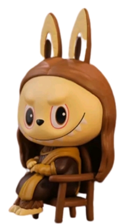 Mona lisa Labubu by Kasing Lung from Pop Msrt | Trampt Library