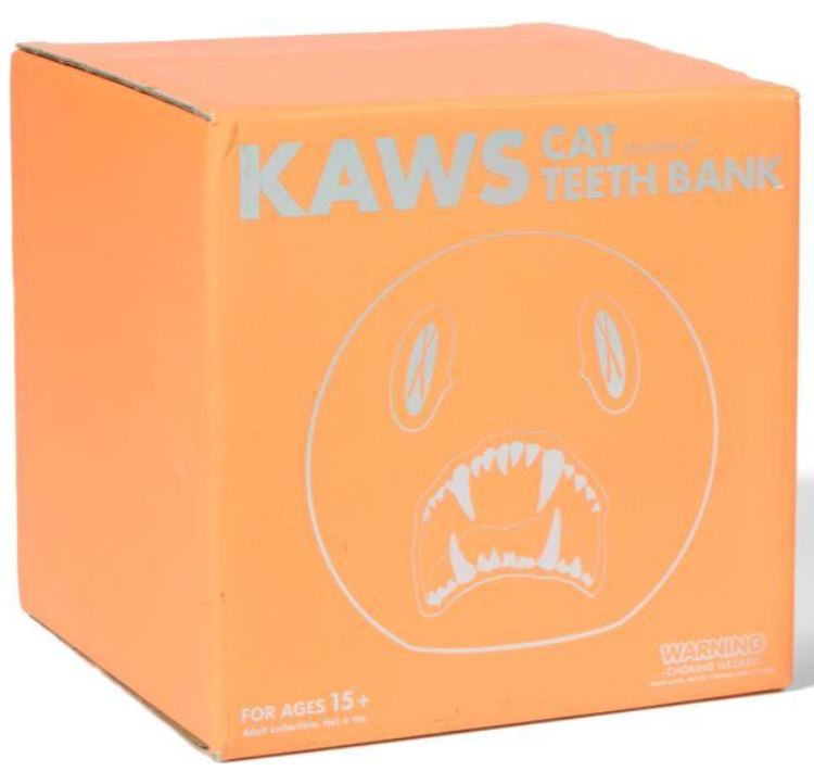 kaws cat teeth bank
