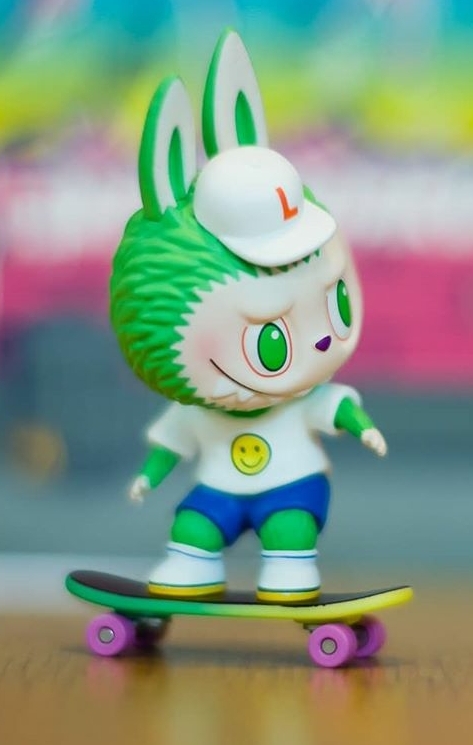 Skateboard labubu Labubu by Kasing Lung from POP Mart | Trampt Library