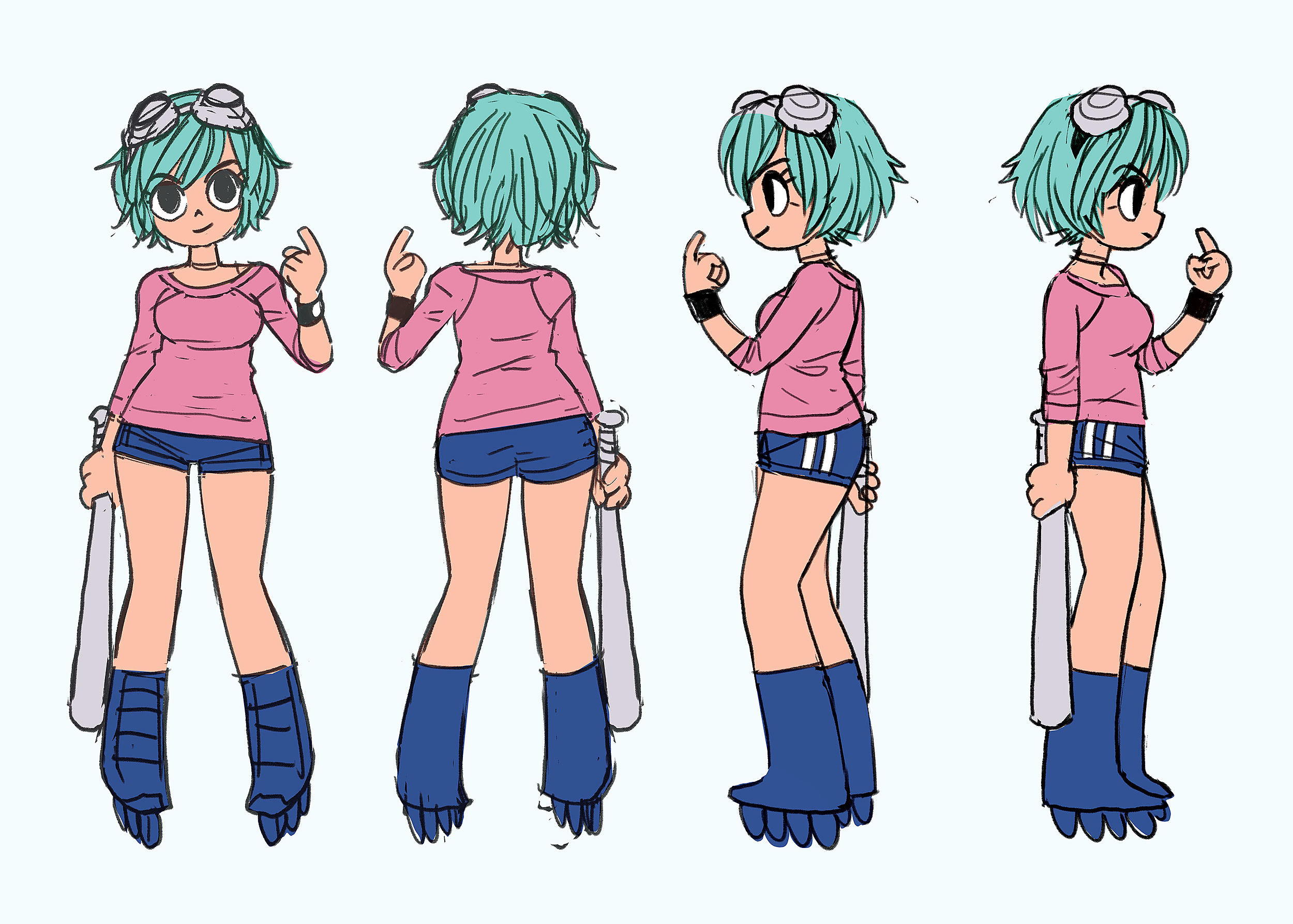 Ramona flowers collectible figure Ramona Flowers b... | Trampt Library