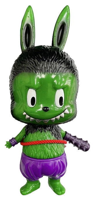 Labubu oni ninja green Labubu by Kasing Lung, Play... | Trampt Library