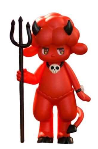 Red devil (secret figure) Satyr Rory by Seulgie, P... | Trampt Library