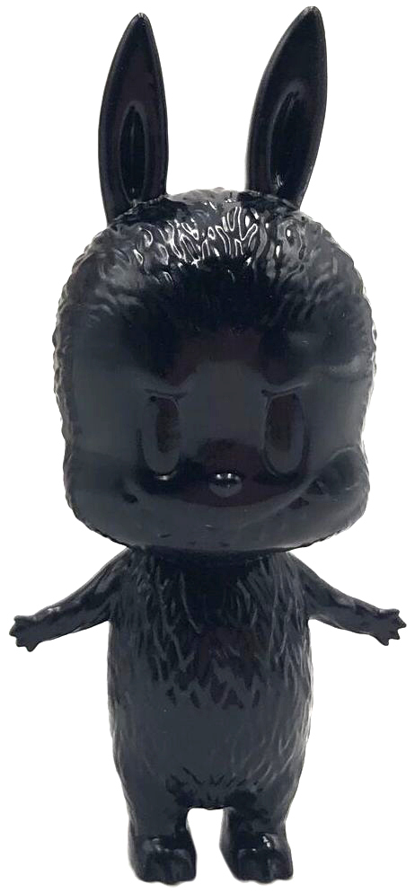 Black labubu little monster Labubu by Kasing Lung ... | Trampt Library