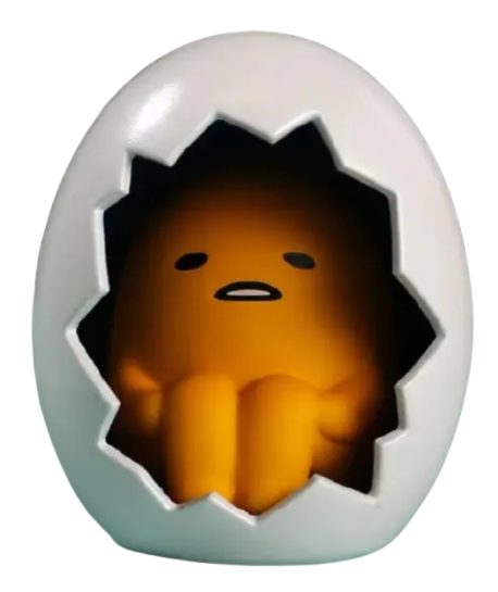 New hatch gudetama (secret figure) Gudetama by San... | Trampt Library