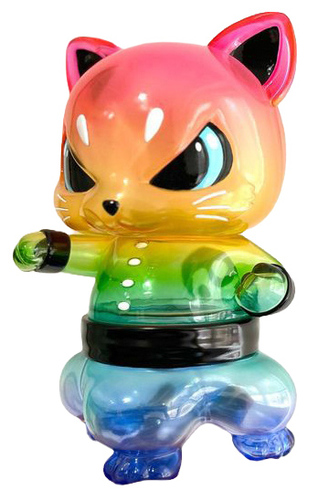 Xl rainbow kung-fu tri-leg cat Kung-Fu Tri-leg Cat... | Trampt Library