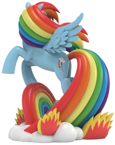 Rainbow dash My Little Pony by Ricardo Cavolo from... | Trampt Library