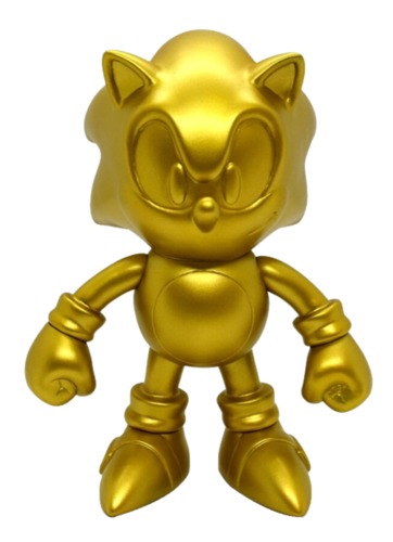 Gold sonic the hedgehog Sonic the Hedgehog by Sega... | Trampt Library