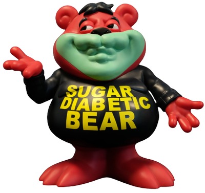 Black sugar diabetic bear Sugar Diabetic Bear by R... | Trampt Library
