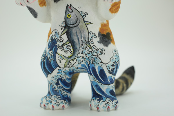 Calico & tuna papier-mÂchÉ daioh negora Daioh Ne... | Trampt Library