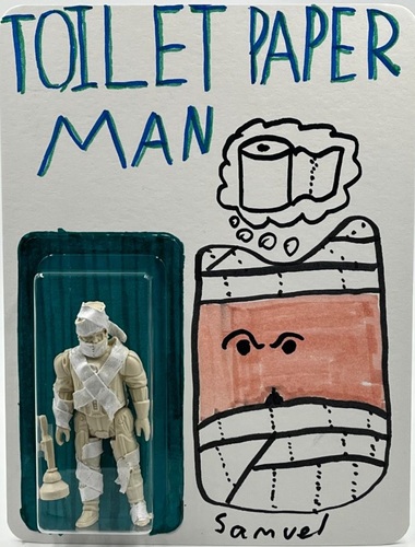 Toilet paper man (various) Bootleg Action Figure b... | Trampt Library