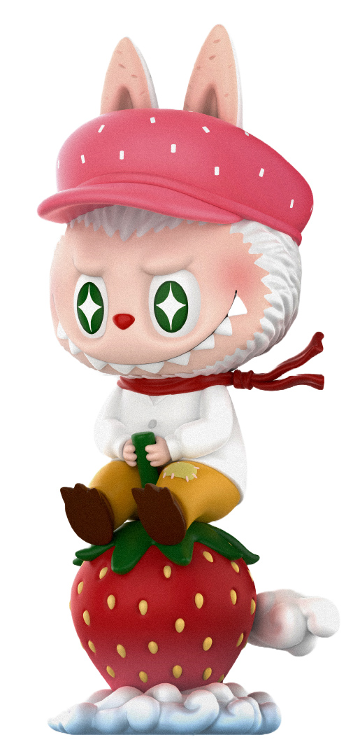 Strawberry labubu Labubu by Kasing Lung from POP Mart | Trampt Library