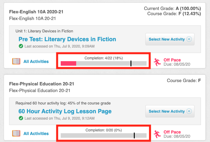 Edmentum/PLATO: Checking Class Progress - TRECA