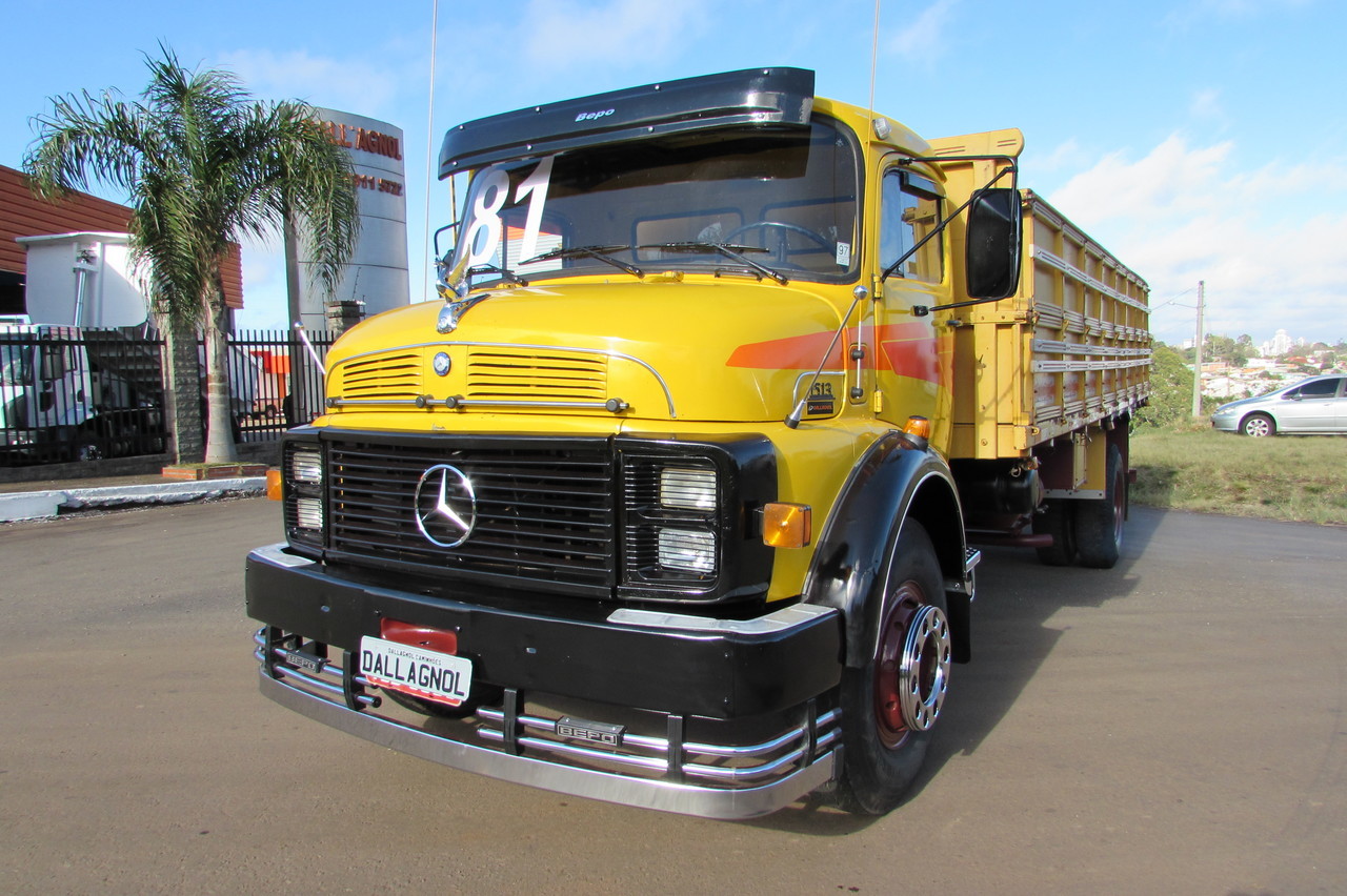 Caminhão Mercedes Benz MB1513 81/81 - Dall Agnol Caminhões | Trucadao ...