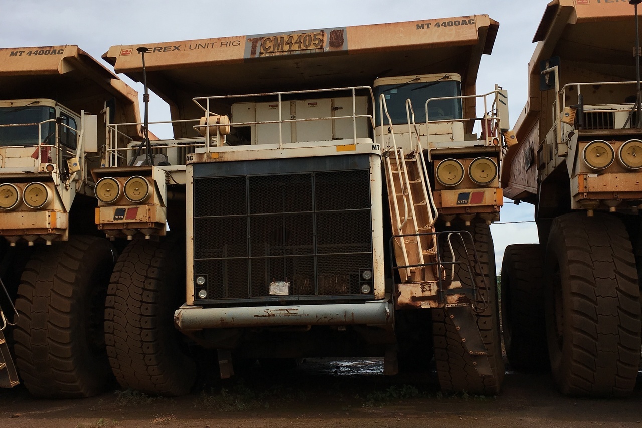 Caminhão Fora de Estrada Terex MT4400 08/08 - Companhia Siderúrgica ...