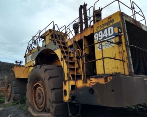 Pá carregadeira Caterpillar 994D 05/05 - Companhia Siderúrgica Nacional ...