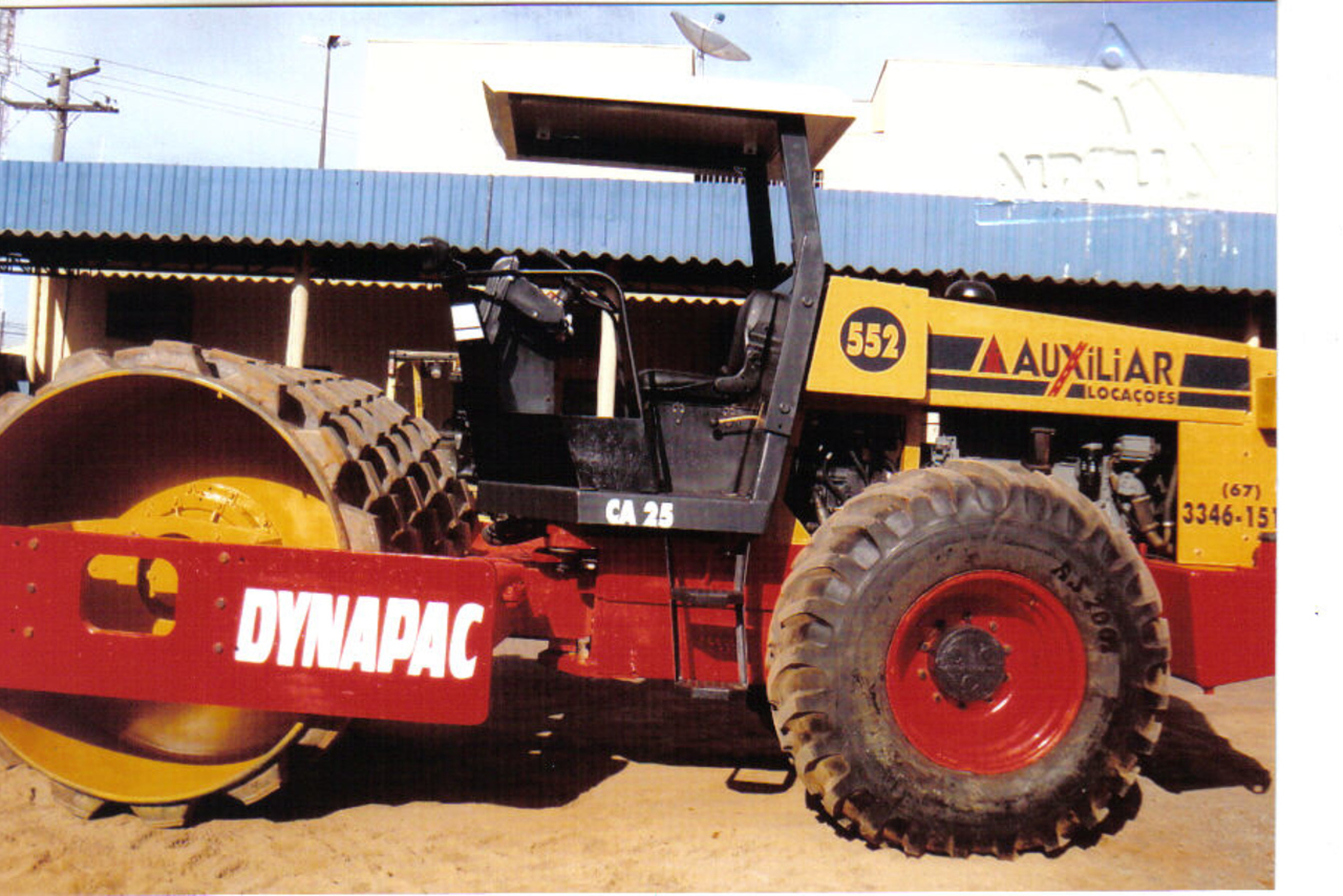 Rolo compactador Dynapac Rolo CA25 01/01 - Auxiliar Locações | Trucadao ...