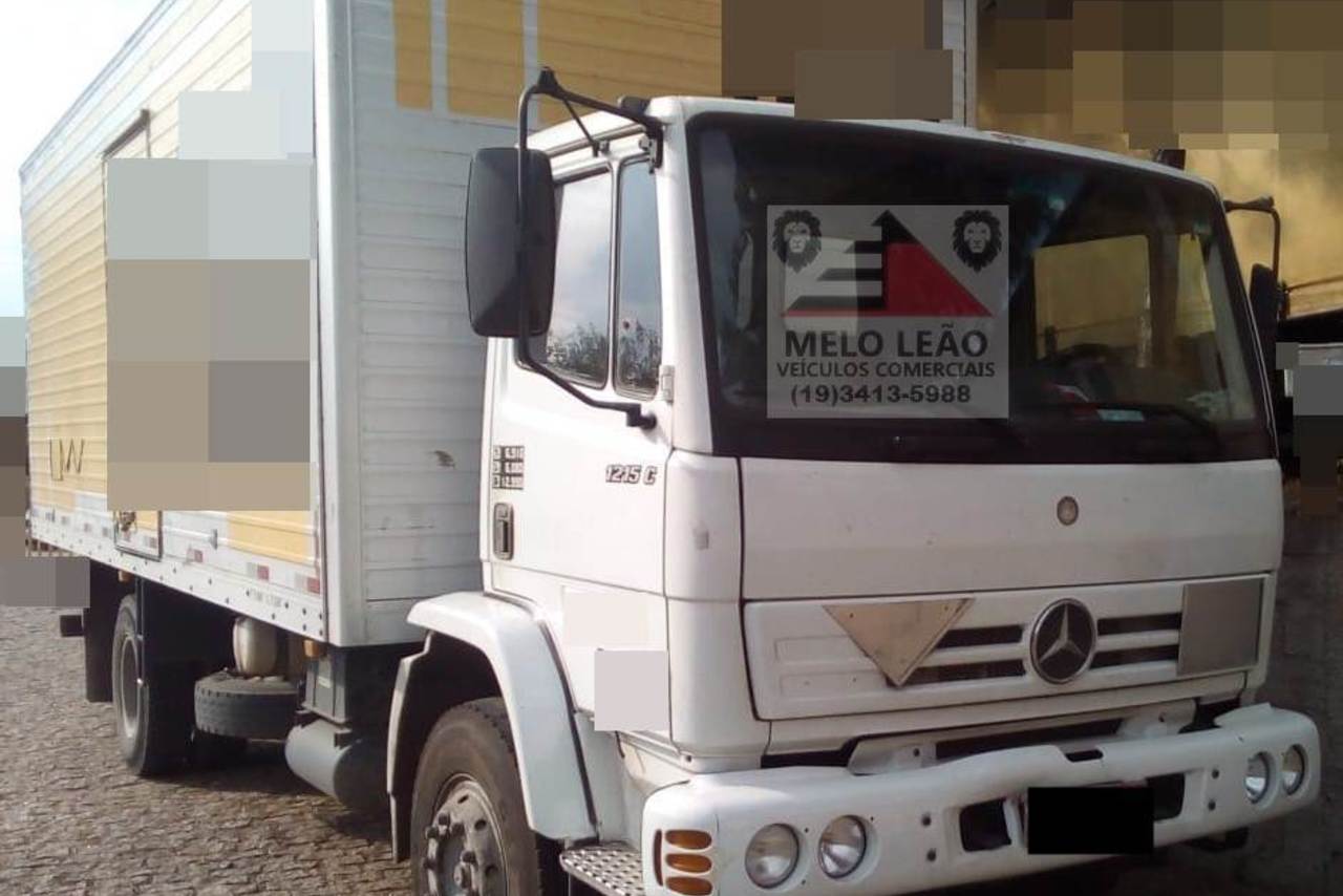 Caminhão Mercedes Benz MB1215 02/02 - Melo Leão Veículos Comerciais ...