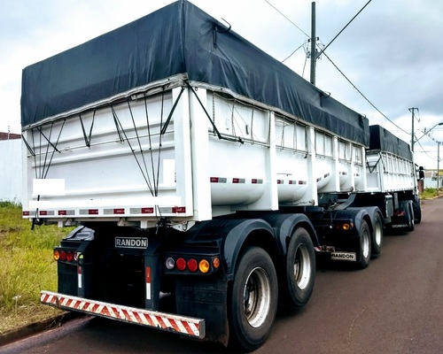 Bitrem Randon Bi Caçamba 10/10 - Ebenezer - Caminhões e Carretas ...