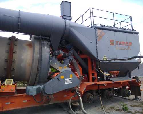 Usina de Asfalto Ciber Contrafluxo Inova 1200 P1 20/13 - Alípio ...